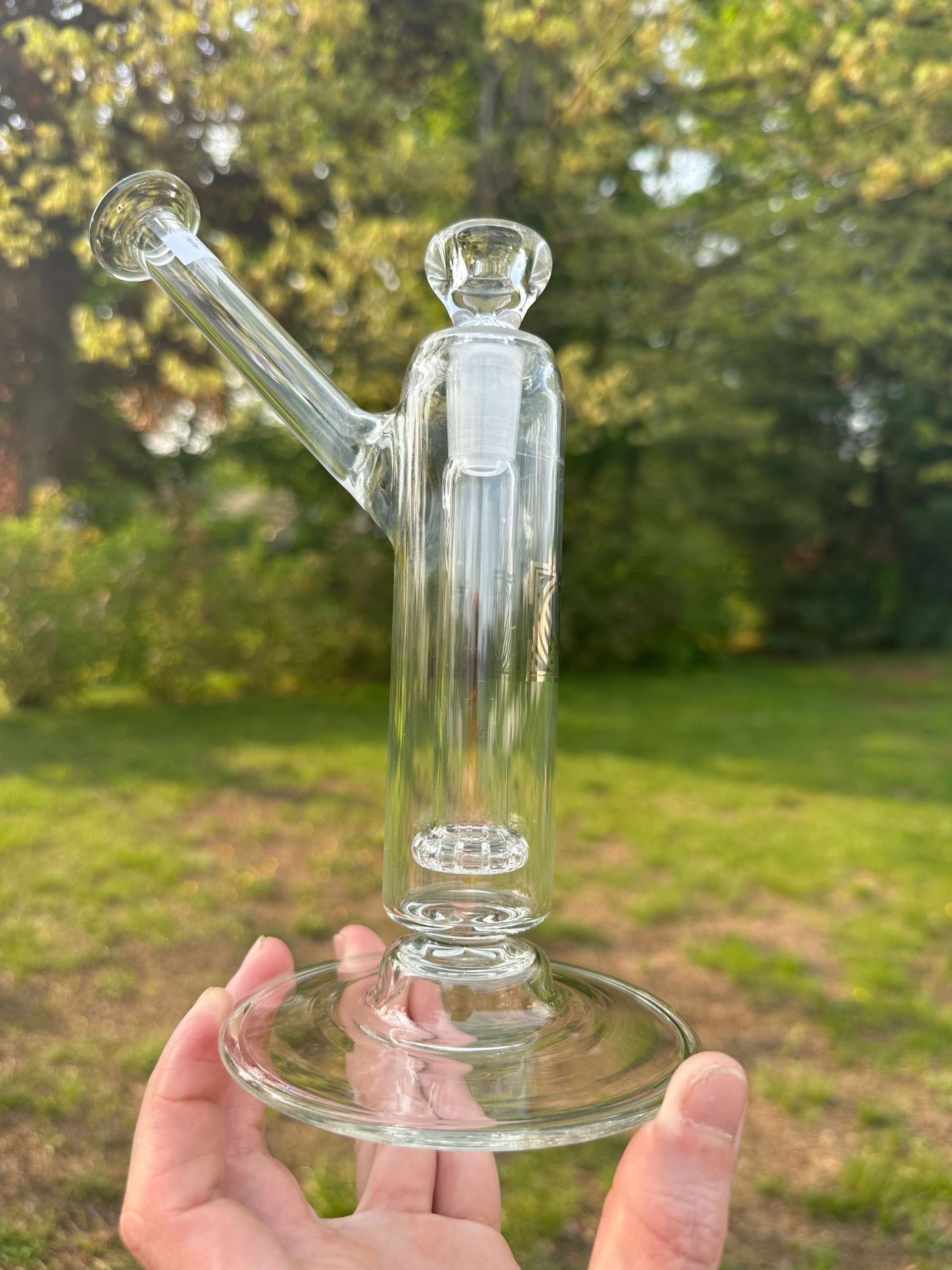 Licit Clear Circ Bubbler Northern Lights Smoke Shop